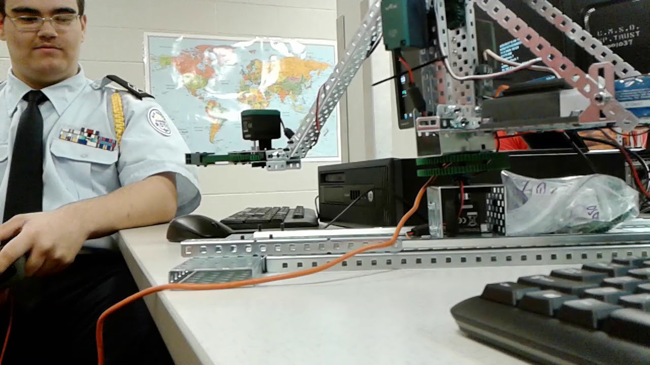 PLTW Claw test - YouTube