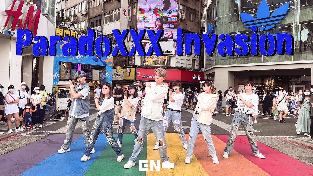 Kpop In Public Onetake Enhypen 엔하이픈 ‘paradoxxx Invasion Dance Cover From Taiwan Youtube