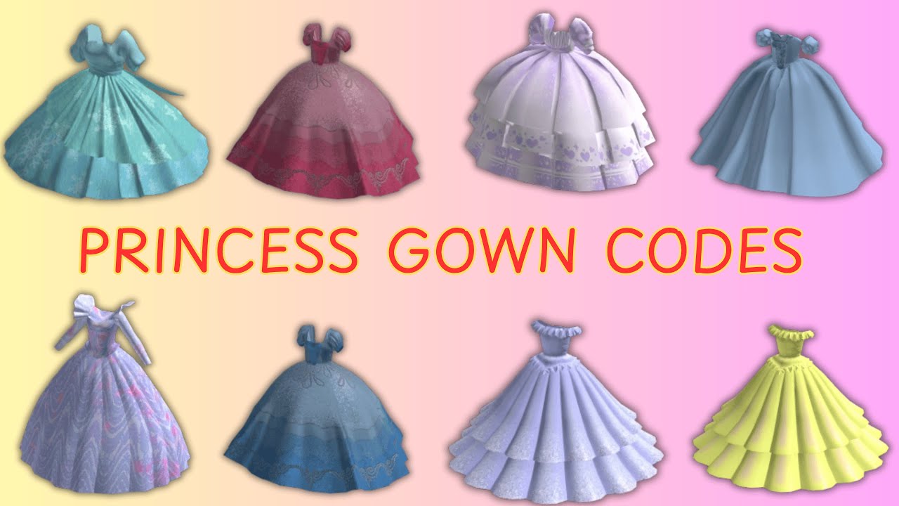 Prom and Princess Dresses Codes and Links | Roblox Bloxburg, Berry ...