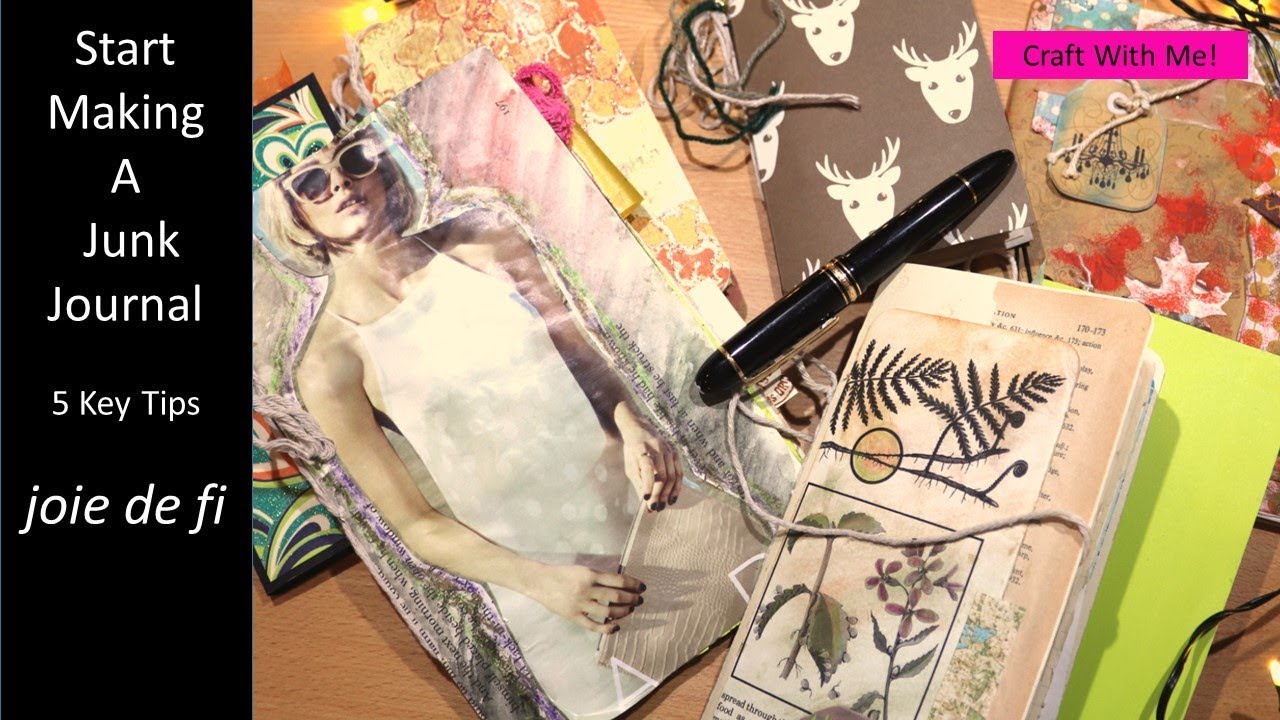 Start Making A Junk Journal - YouTube
