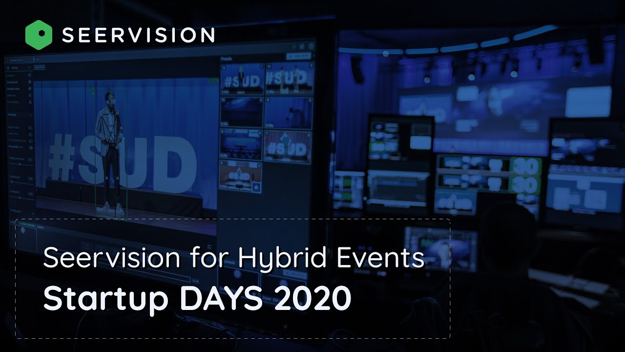Seervision for Hybrid Events: Startup DAYS 2020 - YouTube