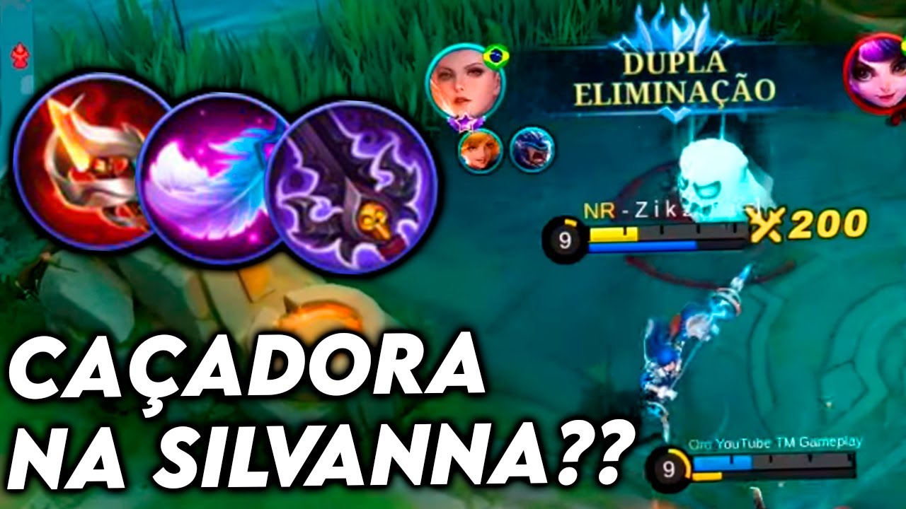 NOVA BUILD NA SILVANA!! | Mobile Legends - YouTube