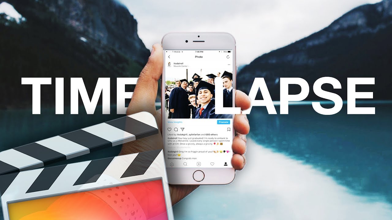 How To Make An iPhone Instagram Timelapse - Final Cut Pro X - YouTube