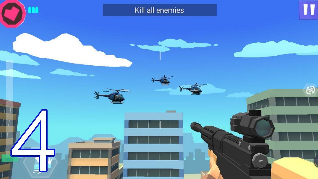 Sniper Mission Gameplay Walkthrough (Android, iOS) Part 4 - YouTube