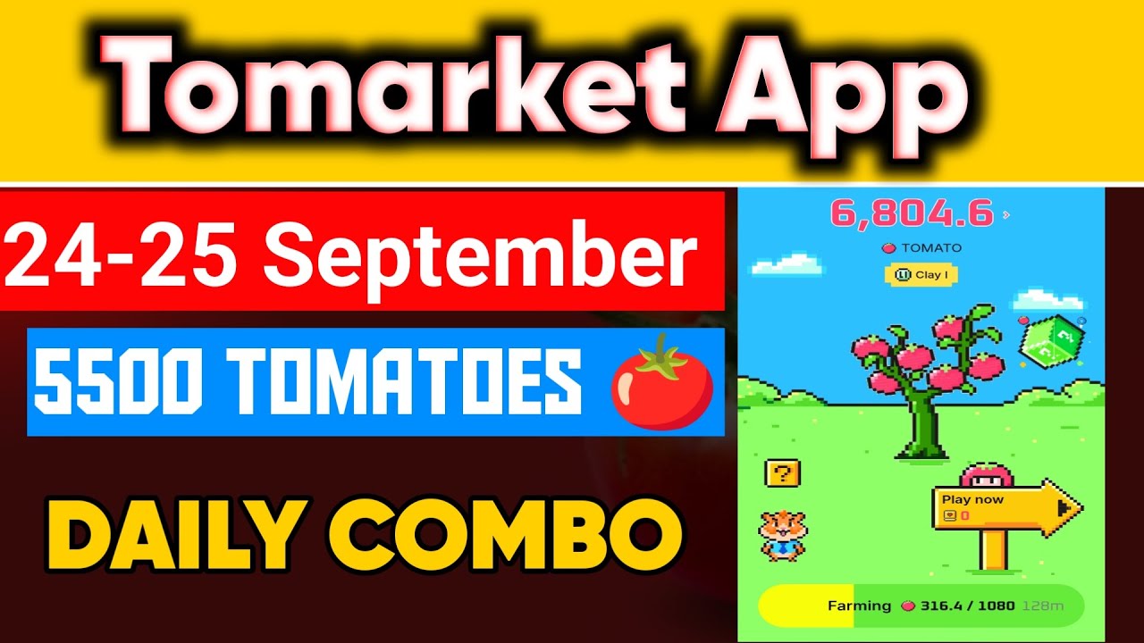 Tomarket App 25 September daily combo Secret code | Earn Reward in ...