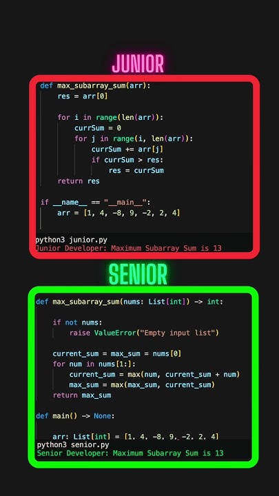 How to become senior? #coding #pyhton #programming - YouTube