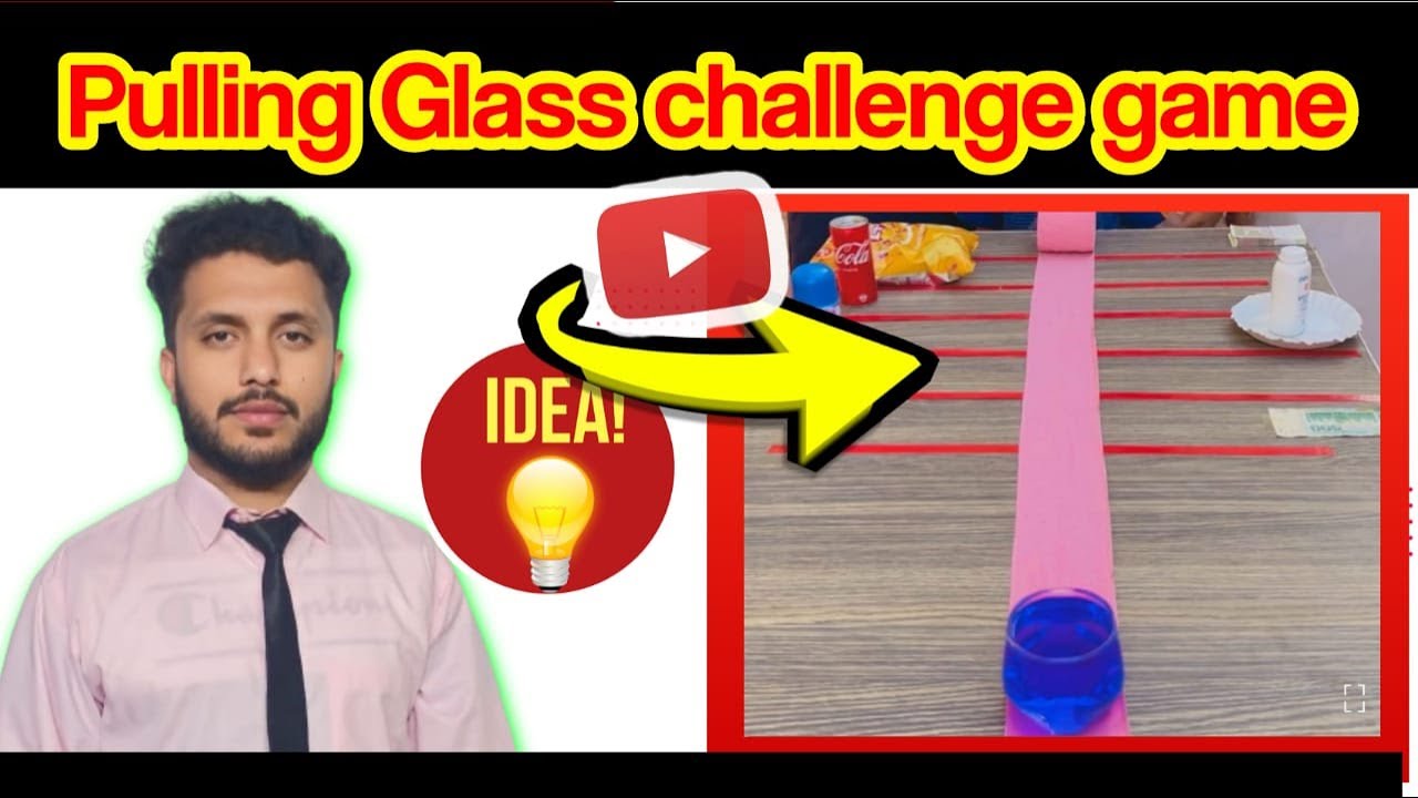 Pulling Glass challenge game - YouTube
