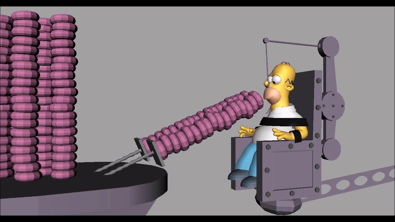 Simpsons Donut Hell