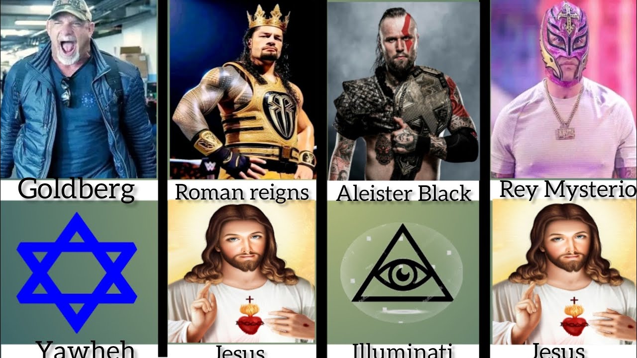 Famous WWE Superstars and their God - YouTube