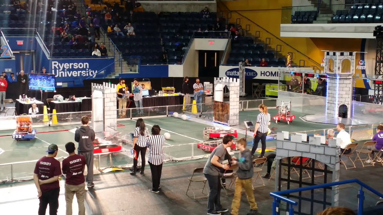 First Robotics Canada Competition - YouTube