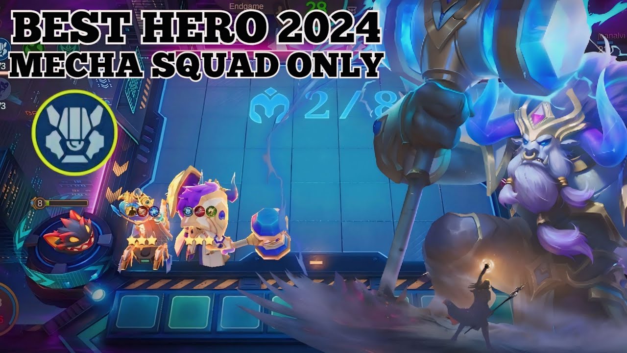 MECHA SQUAD MINOTAUR NEW BEST META IN MAGIC CHESS | MLBB CHESS BEST ...