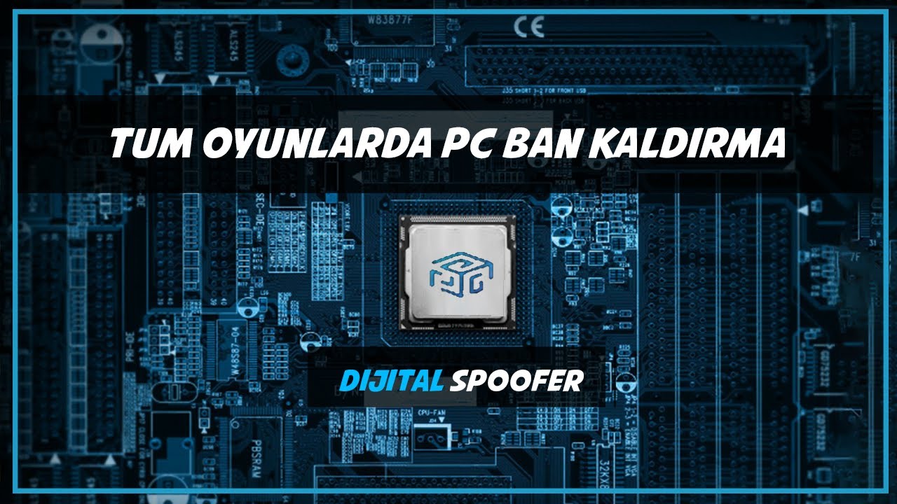 Tüm Oyunlarda PC Ban Kaldır | All Game Spoofer | HWID UNBAN | hwid ban ...