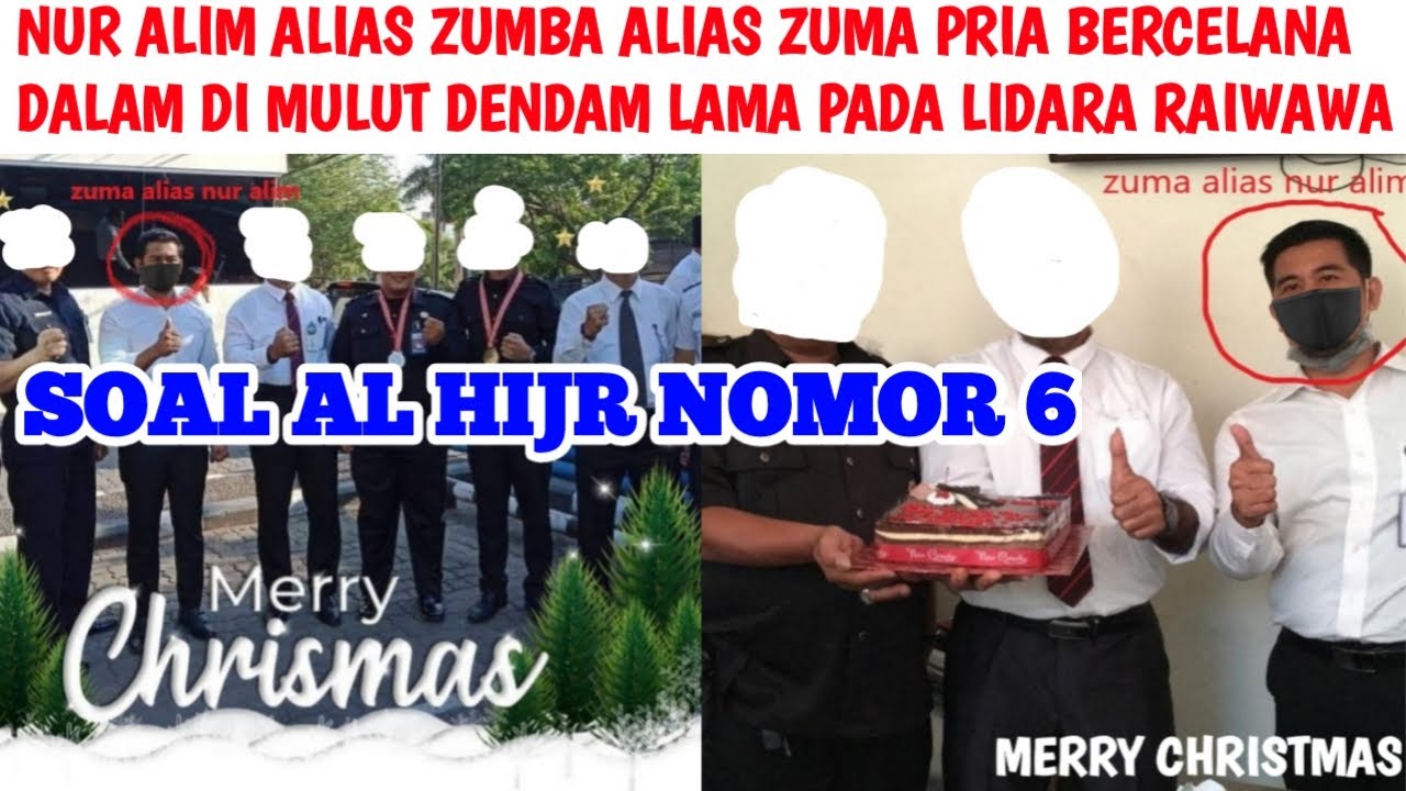 🔴LIVE.NUR ALIM (ZUMBA) PRIA CELANA DLM DI MULUT DENDAM PD LIDARA SOAL ...