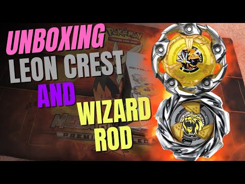 Beyblade UX! Unboxing Wizard Rod and Leon Crest!!! INSANE Stamina AND ...