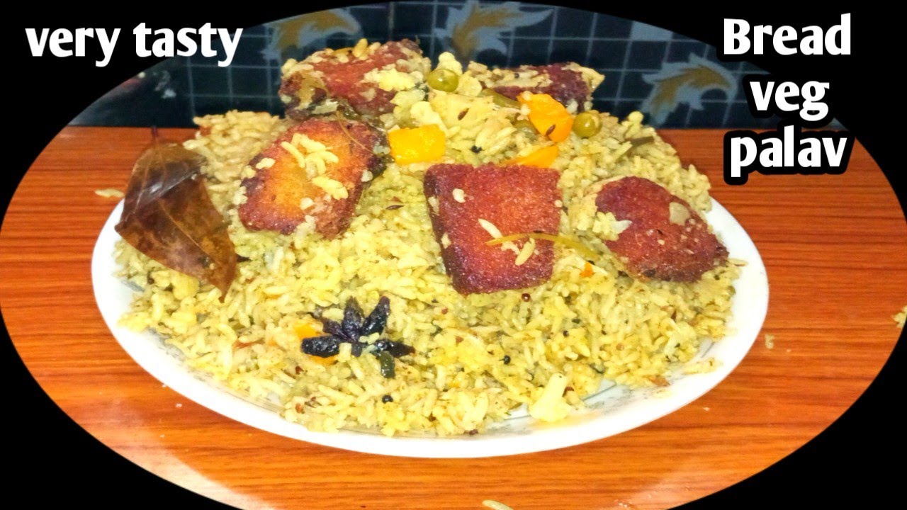 veg bread palav|very tasty bread palva|ಬ್ರೆಡ್ ವೆಜಬಲ್ ಪಲಾವ್|bread veg ...