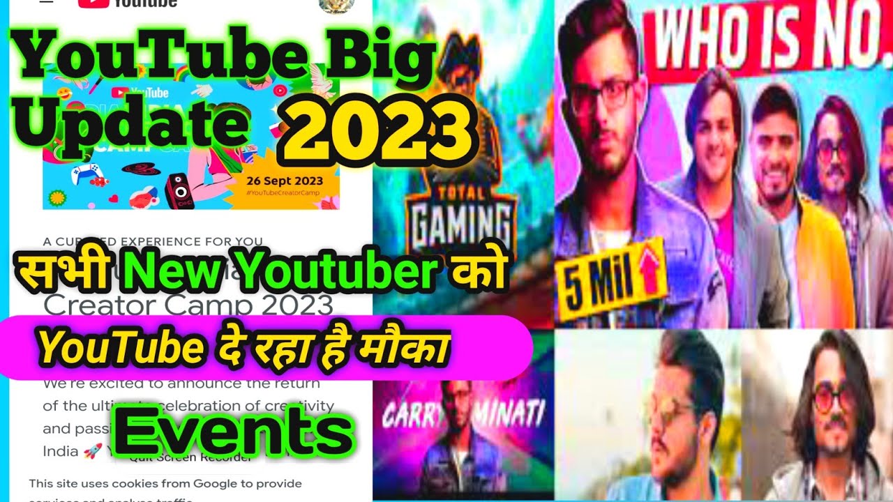 YouTube Creator Camp India 🇮🇳 // YouTube Creator Camp Registration || How To Join Creator Camp ...