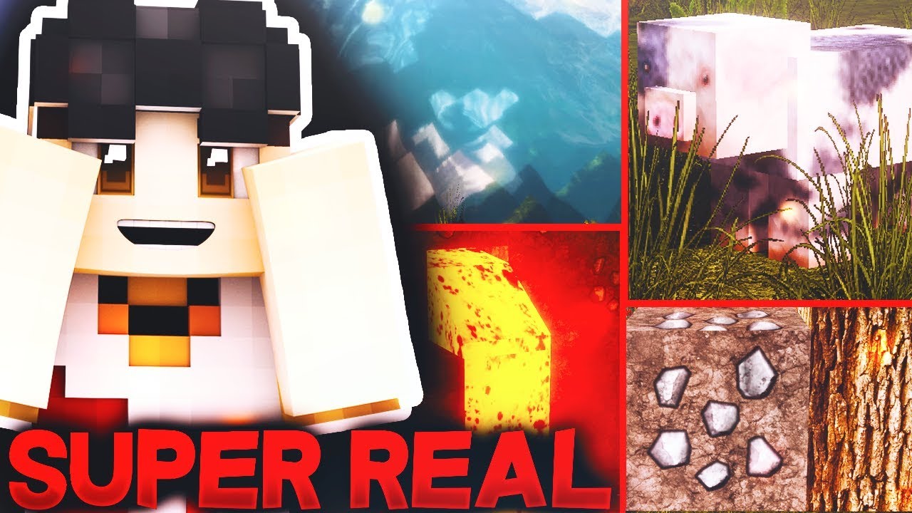 SUPER TEXTURE PACK REALISTA DE 256 X 256 CASI ROMPE MI PC - YouTube