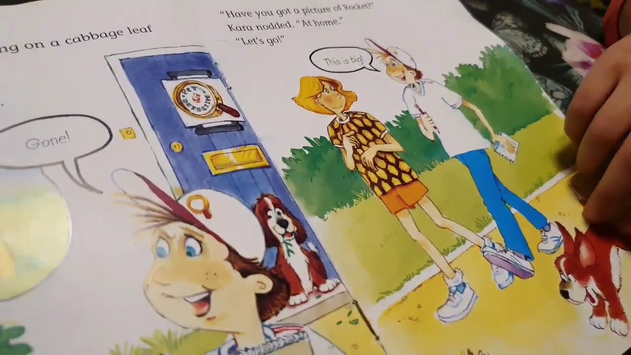 Reading book: Pet Detective Tortoise Trouble - YouTube