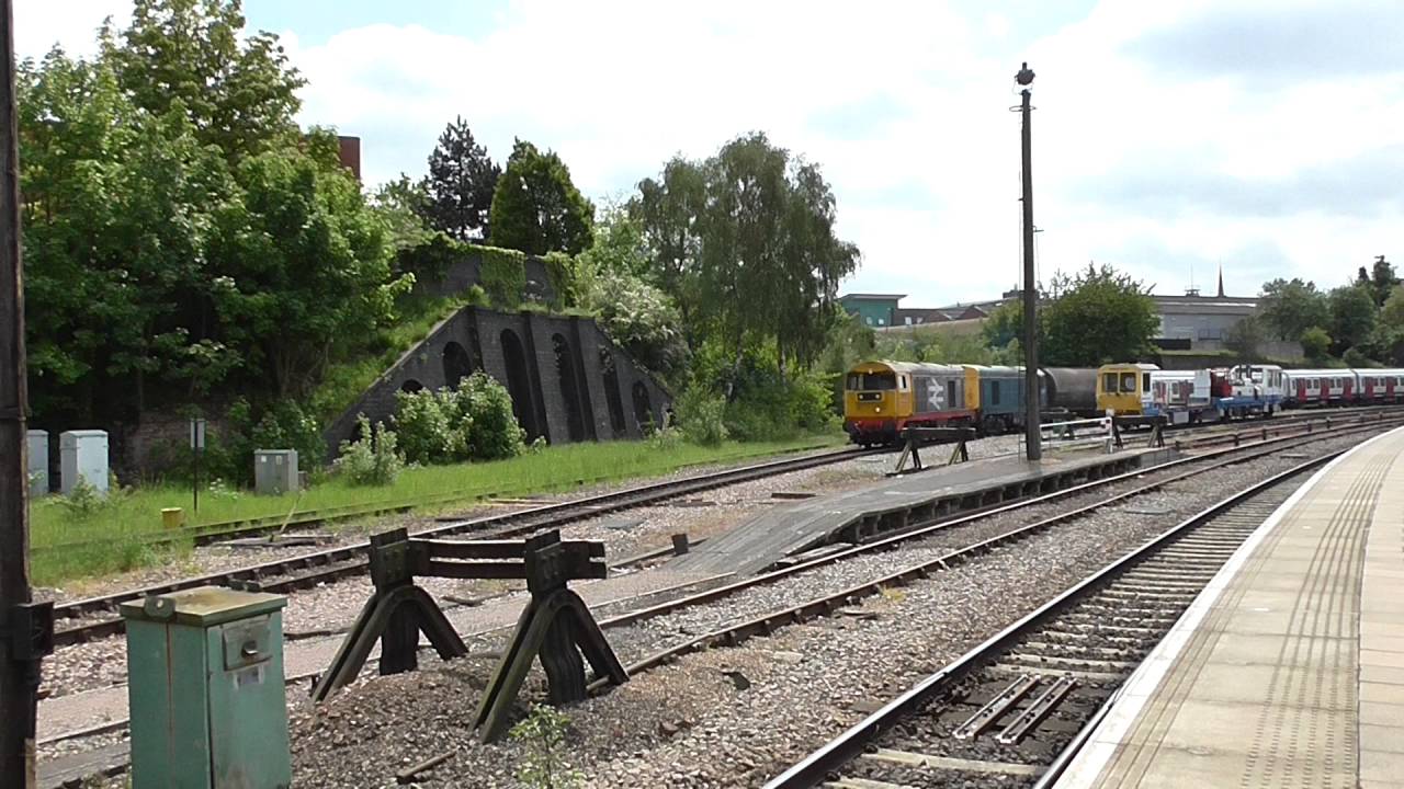 Class 20 diesel Locomotives 20132 20096 20314 20107 at Leicester 27 05 ...
