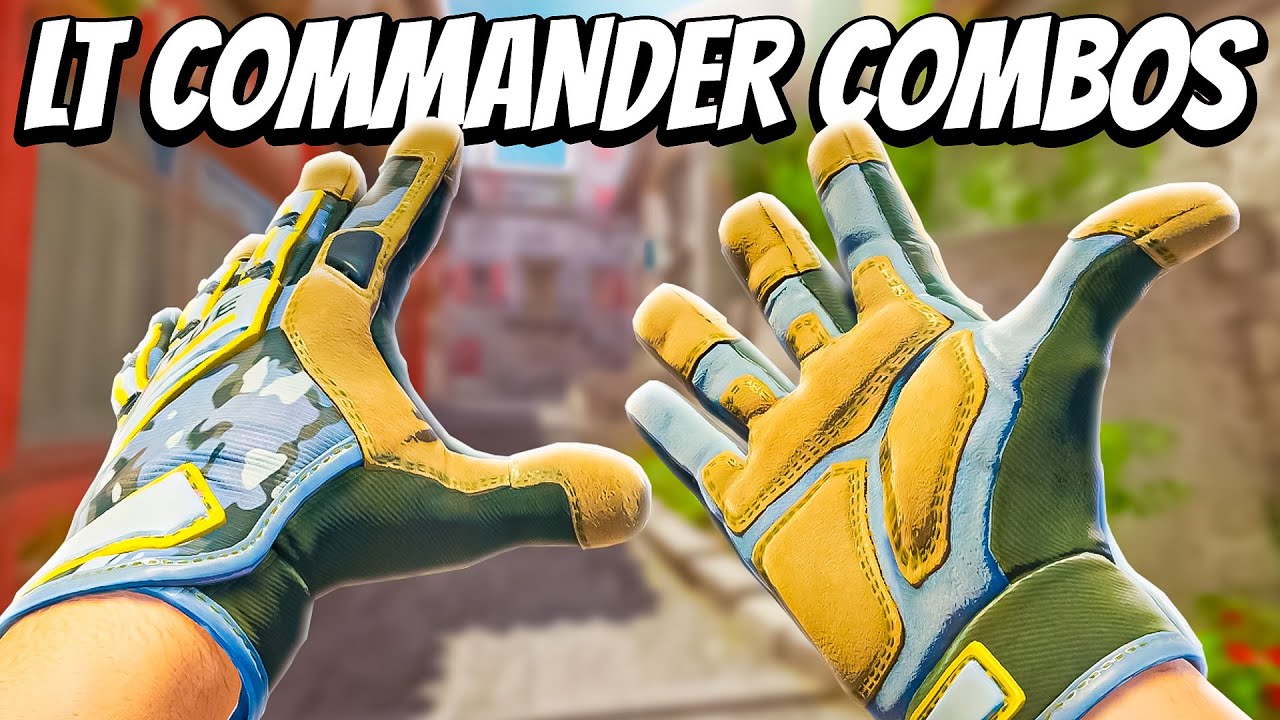 The BEST Combos for Lt. Commander Gloves in CS2! (2025) - YouTube