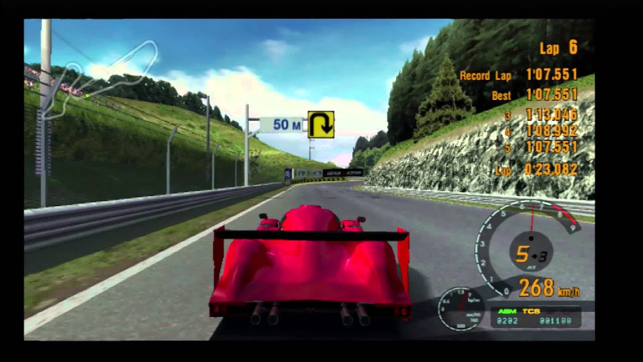 Gran Turismo 3 - PS2 via RGB scart and XRGB-mini - YouTube