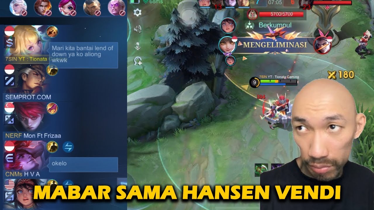 MABAR BARENG KO HANSEN VENDI AGUS !! MATCH NYA TEGANG BANGET SAMPE ...