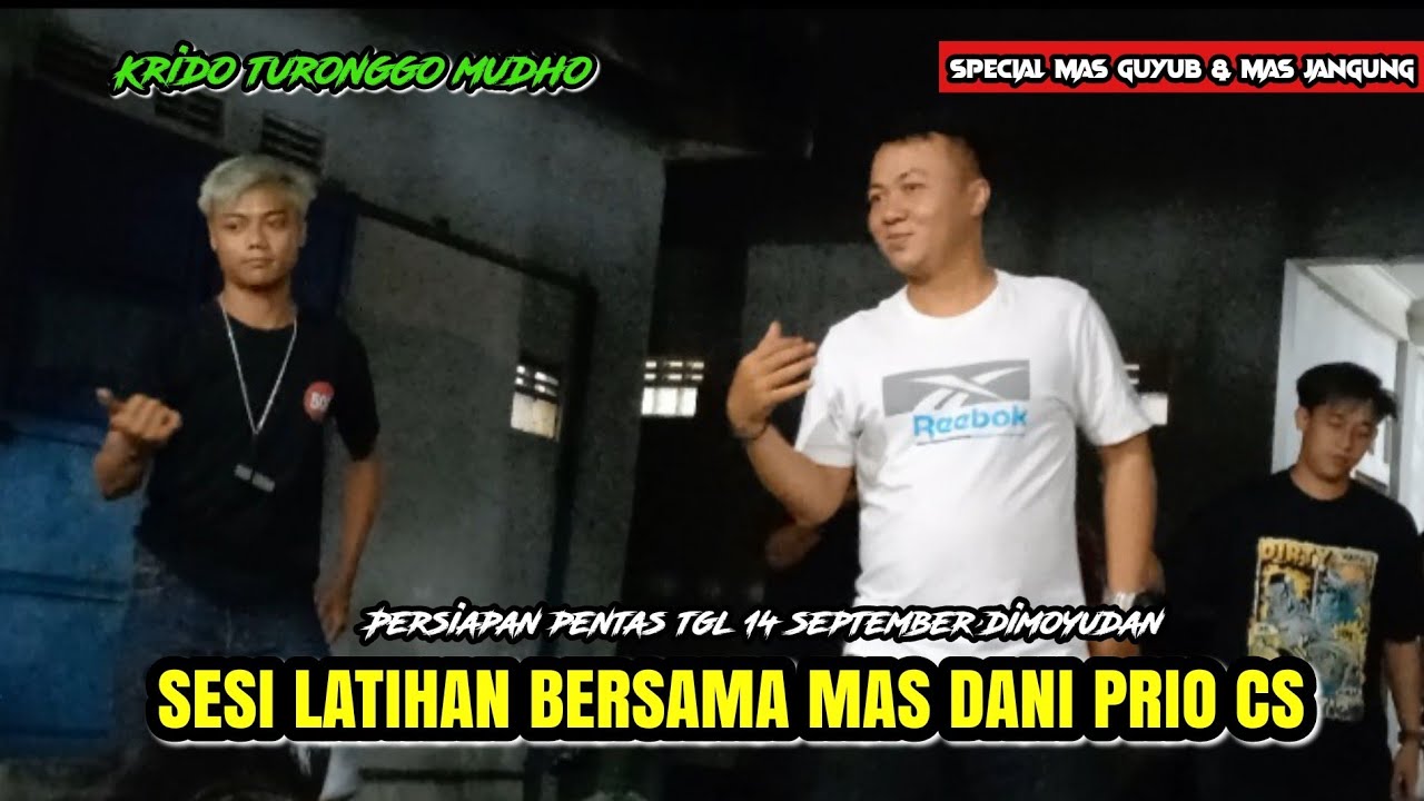SESI LATIHAN BERSAMA MAS DANI PRIO CS • BABAK FULL BINTANG • JATHILAN ...