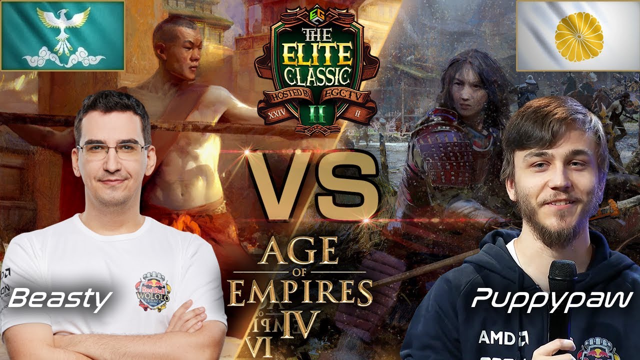 $25,000 Age of Empires IV Tournament TEC II - Beasty vs Puppypaw - Semi ...