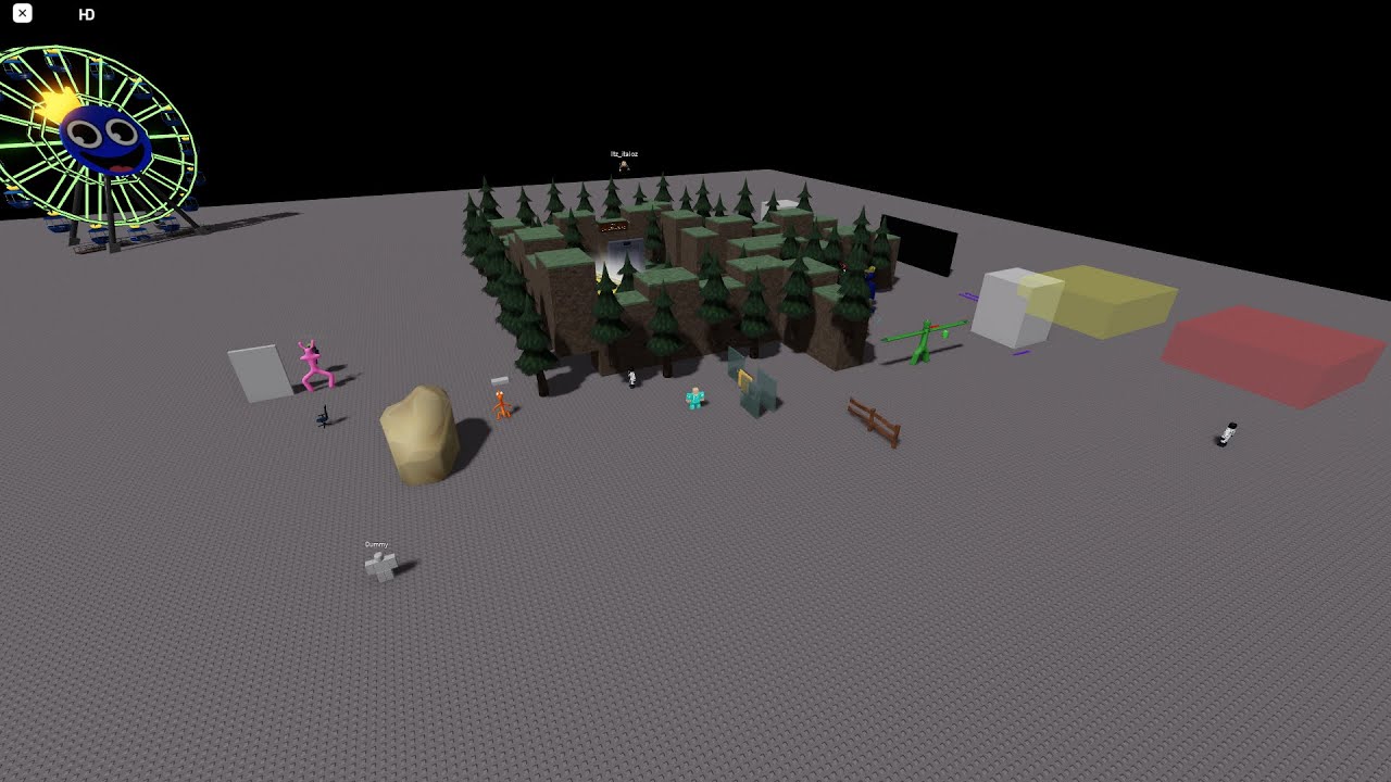 More rainbow friends chapter 3 assets for early map. - YouTube