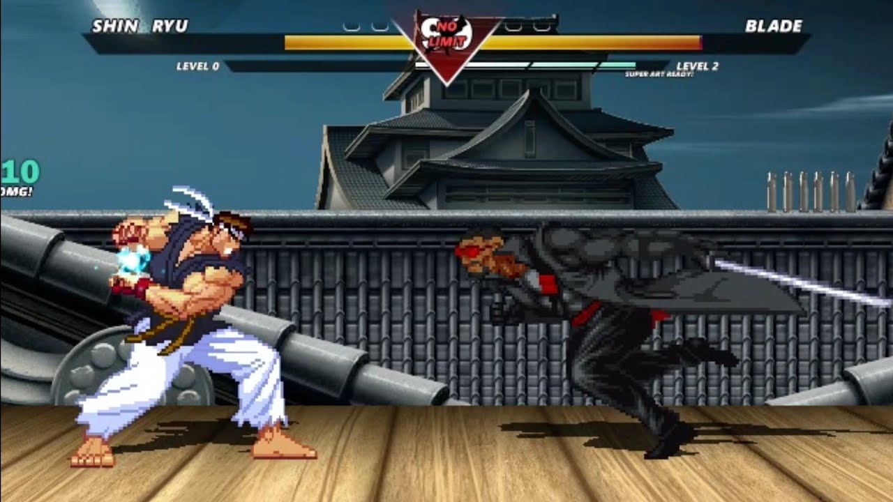 SHIN RYU VS BLADE - VERY INCREDIBLY EXCITING FIGHT ! - YouTube