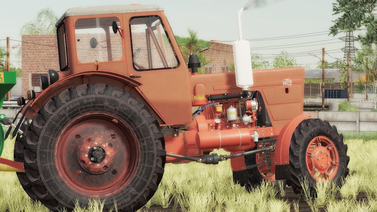 FS 19 I Mtz 52 I Amazone ZA OC 900 I Műtrágyaszórás I Mezőfalva - YouTube