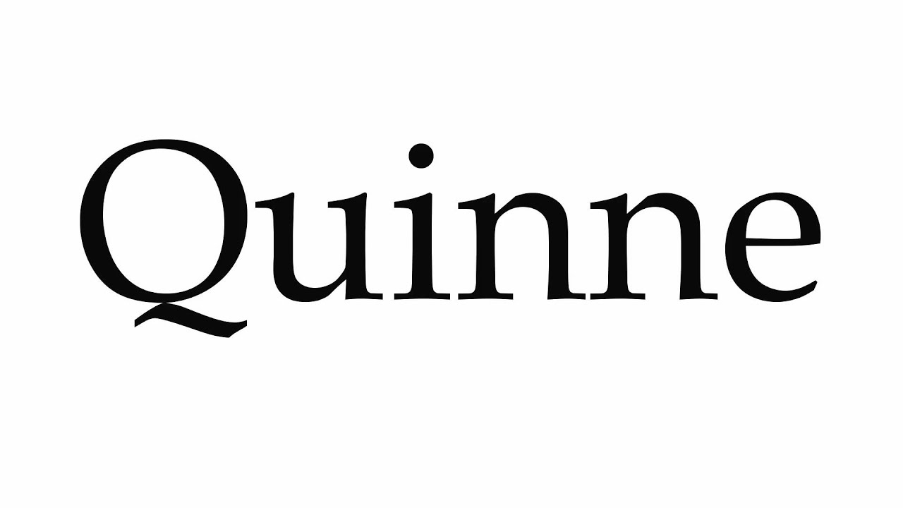 How to Pronounce Quinne - YouTube