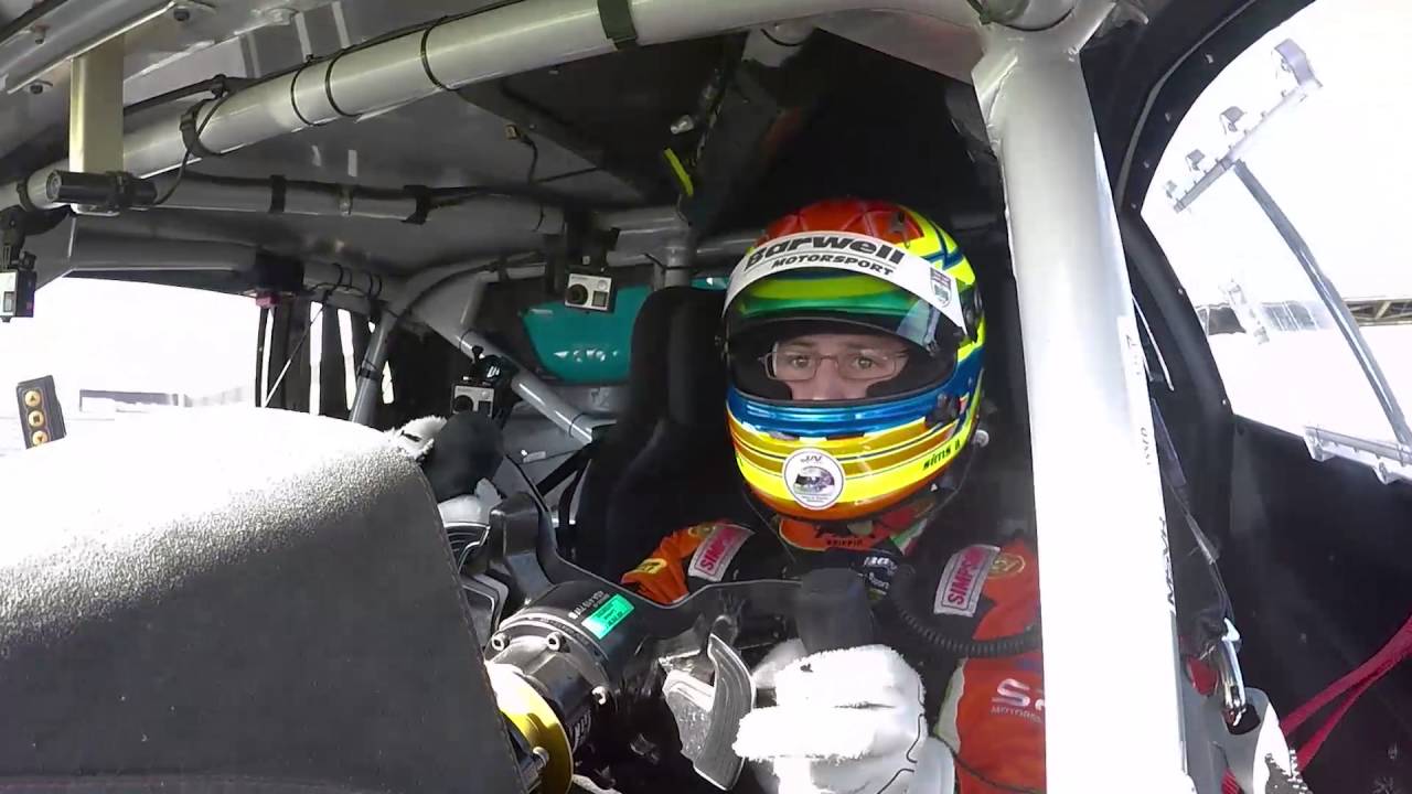 Lap of Snetterton 300 with Alexander Sims' Lamborghini - YouTube