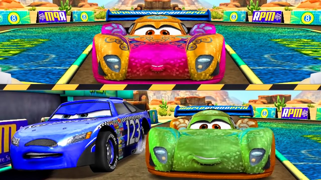 Cars 2: Fast as Lightning - (Carla Veloso) GamePlay - YouTube