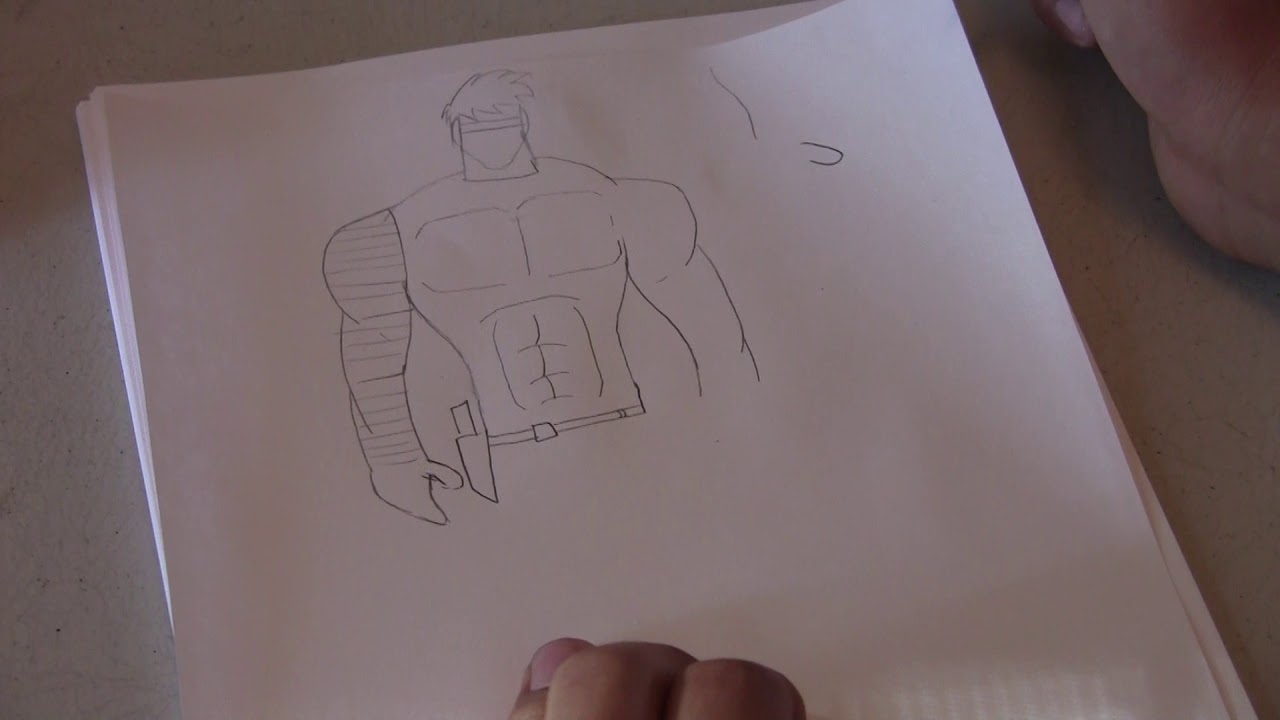 drawing a super duper (tutorial) - YouTube