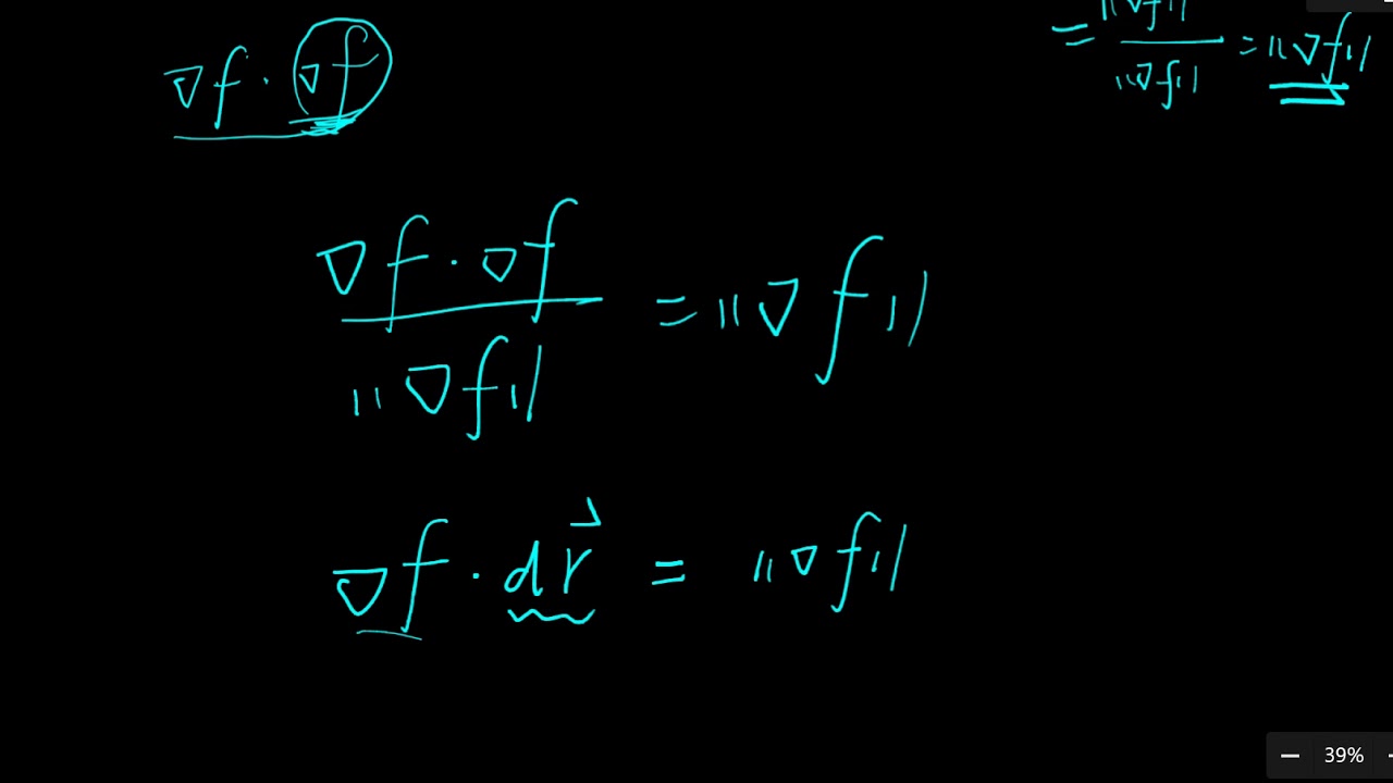 如何理解梯度 _3(what if gradient往gradient的方向移動) - YouTube