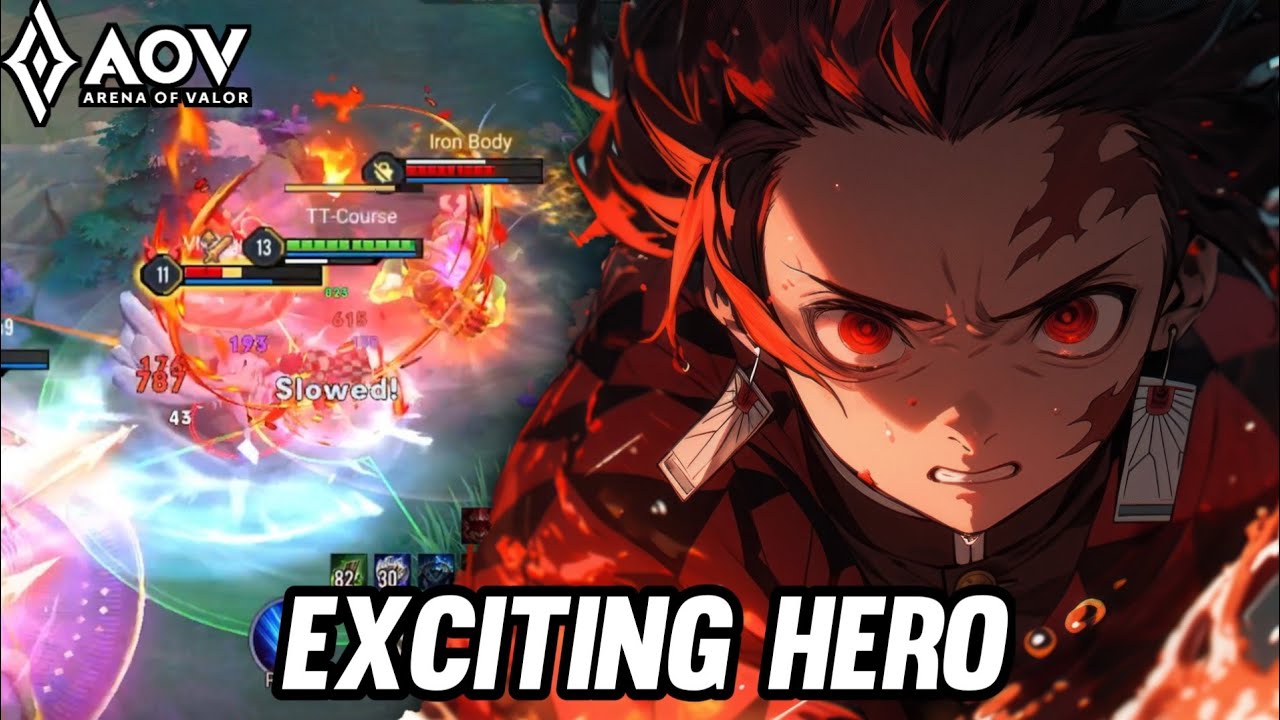 YAN/TANJIRO GAMEPLAY | A FUN HERO TO FIGHT - ARENA OF VALOR - YouTube