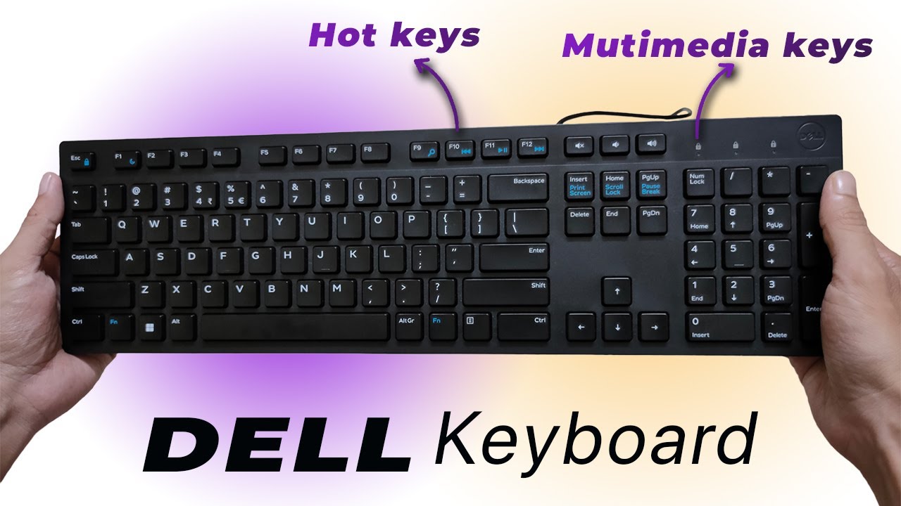 Dell Keyboard Unboxing and Review - YouTube