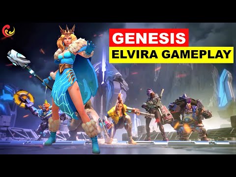 GENESIS New MOBA for Console | Elvira (S-Rank) Gameplay @ HD - YouTube