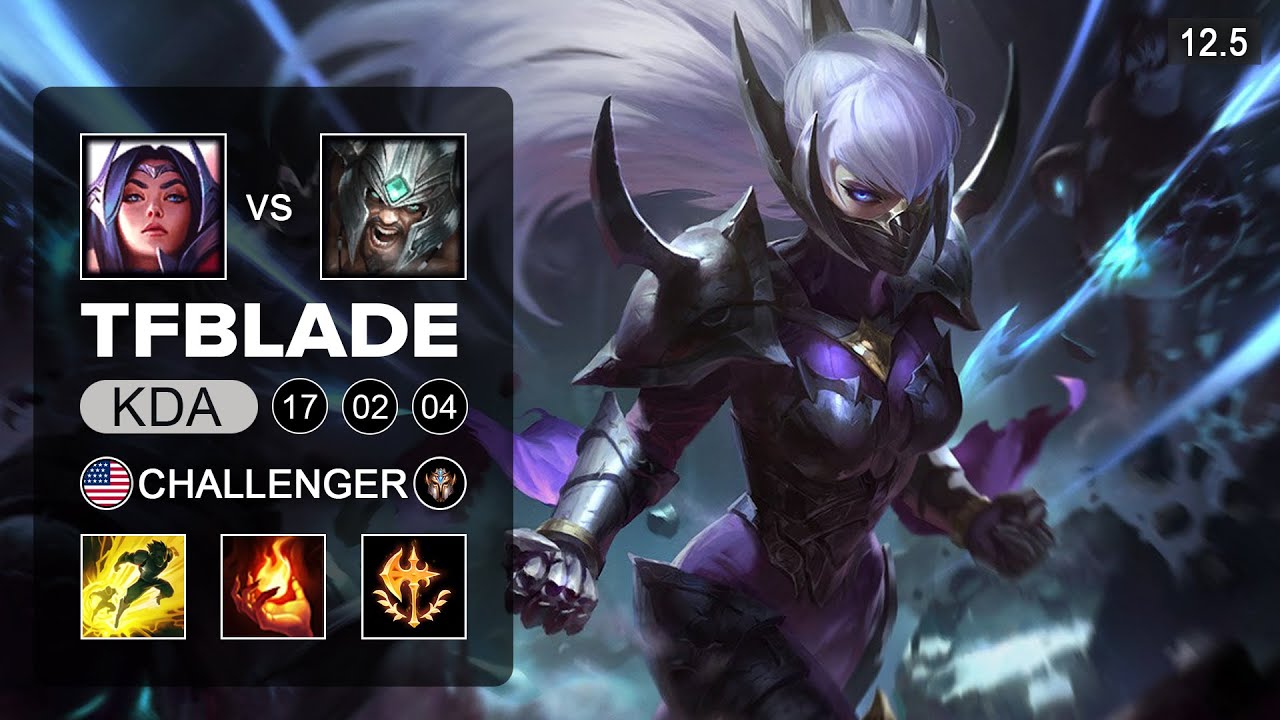 Tfblade Vs Foggedftw Irelia Top Vs Tryndamere Na Challegner