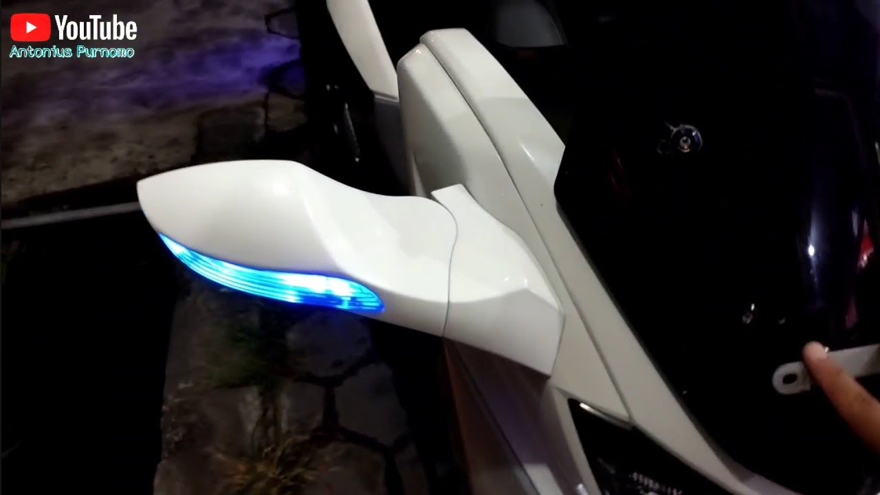 spion lipat nmax LED - YouTube