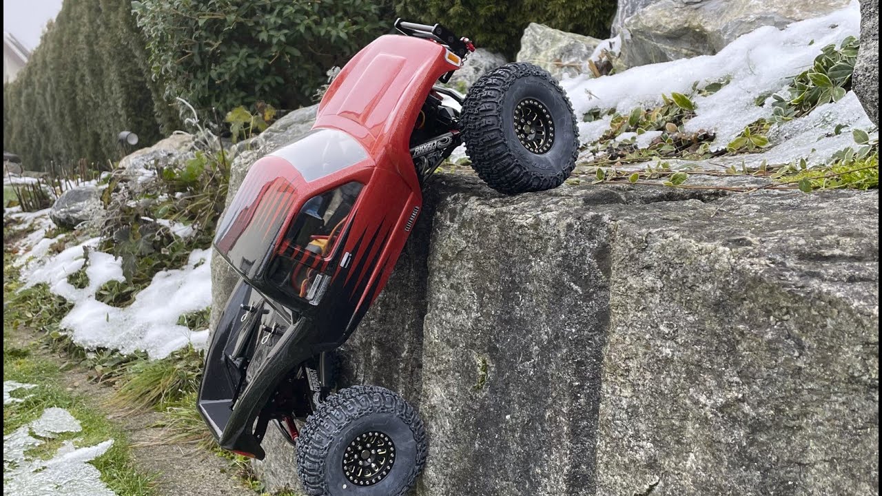 LCG INJORA Chassis with Proline Cliffhanger Lexan Body 1/10: The Making ...