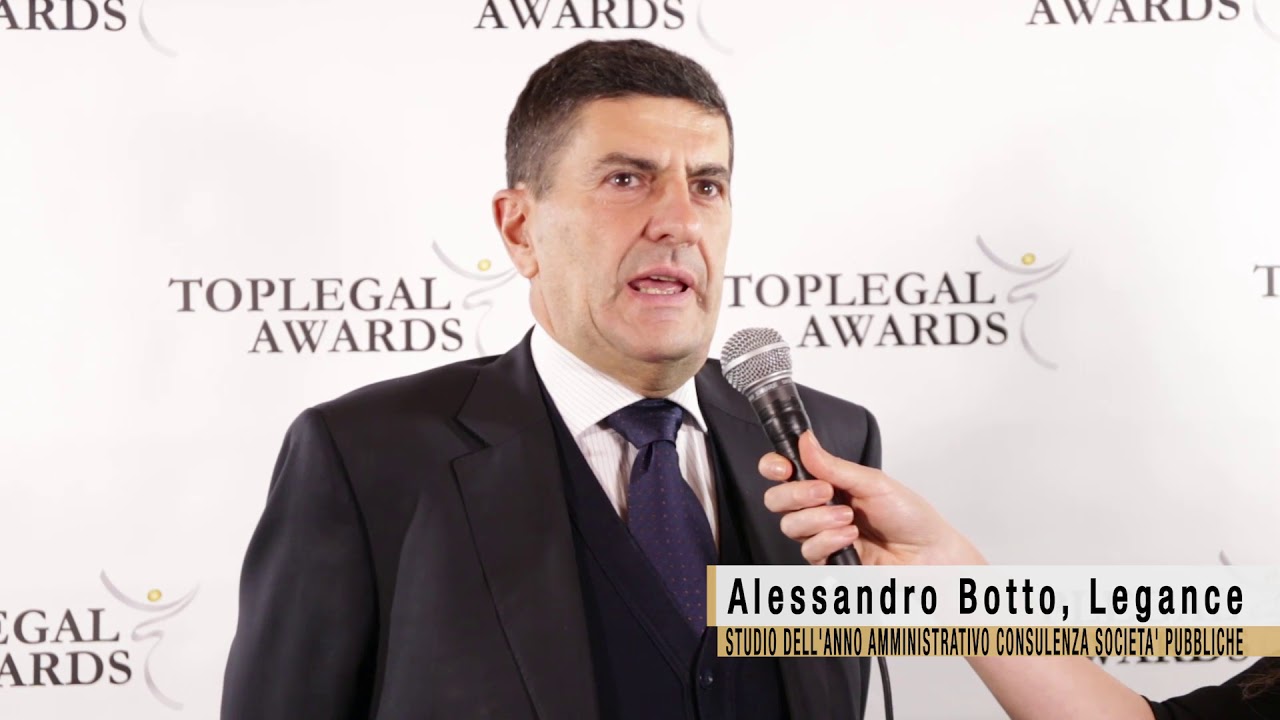 Alessandro Botto, Legance - TopLegal Awards 2018 - YouTube