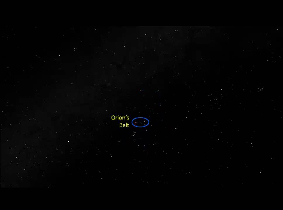 Orion, Taurus, and Canis Major - YouTube