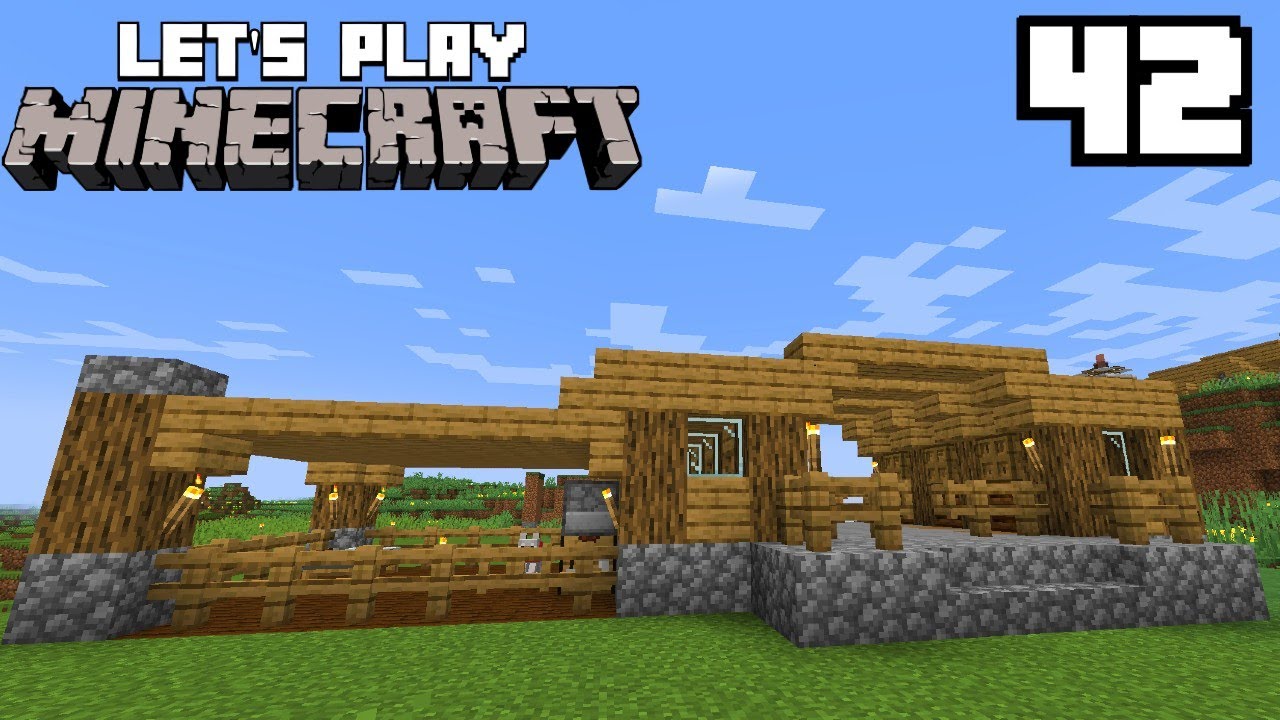 Let's Play Minecraft - Villager Trading Station [42] - YouTube