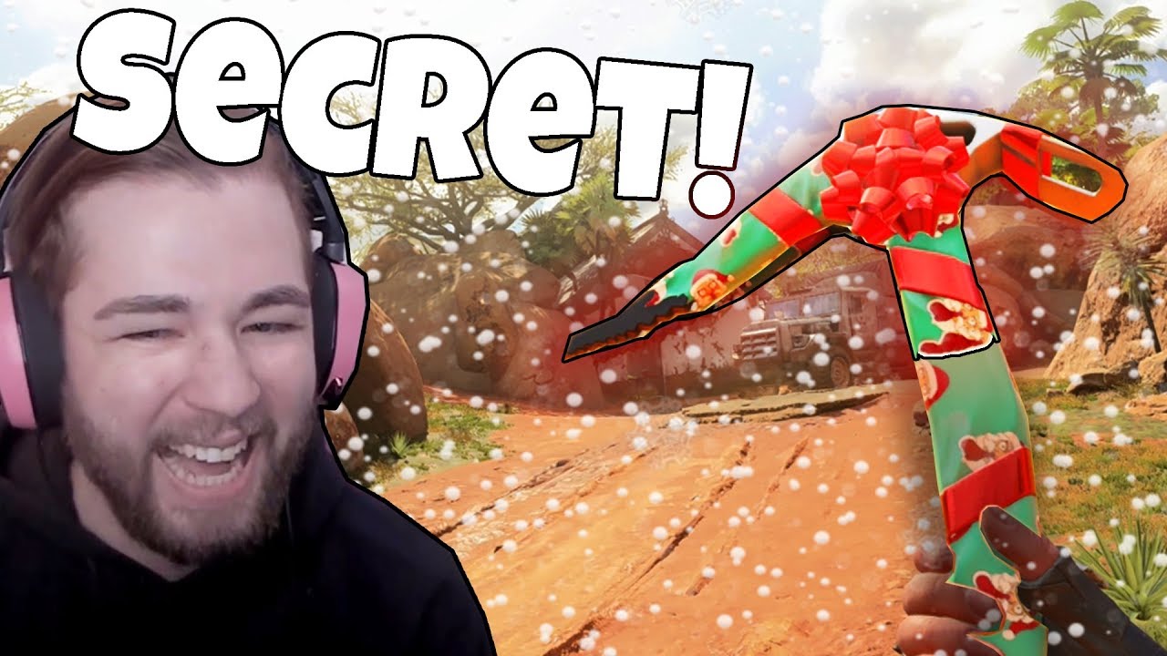 SECRET SANTA PICKAXE - YouTube