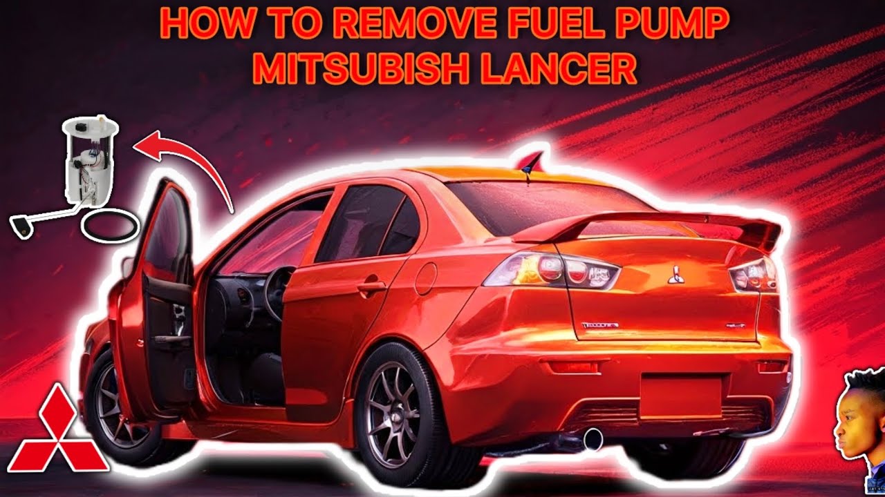 HOW TO REMOVE FUEL PUMP FOR MITSUBISHI LANCER/INSPIRA 2008-2017 - YouTube