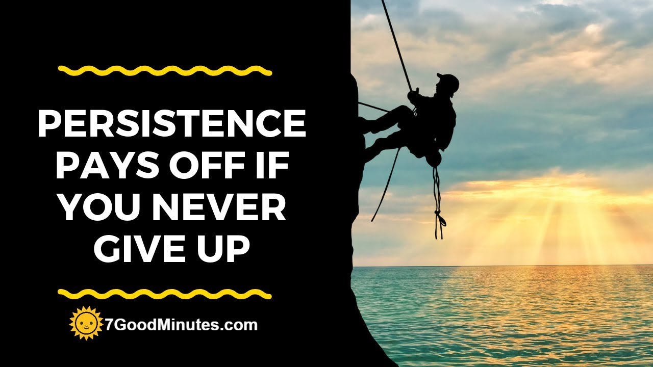 Les Brown: Persistence Pays Off If You Never Give Up - YouTube