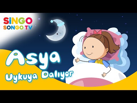 ASYA Uykuya Dalıyor 😴🛌 – SingoSongo TV I İsme Özel Çocuk Şarkıları 🎵