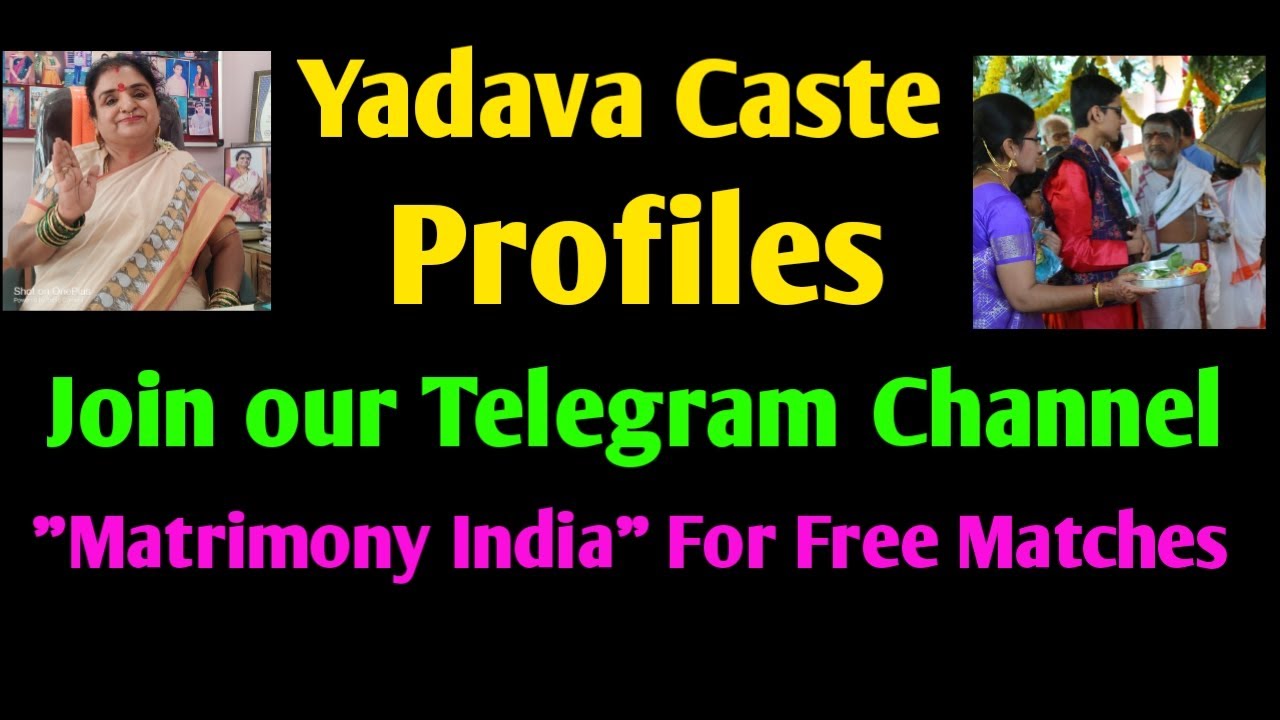 Yadava Caste Profiles Brides & Bridegrooms| Join Telegram Channel ...